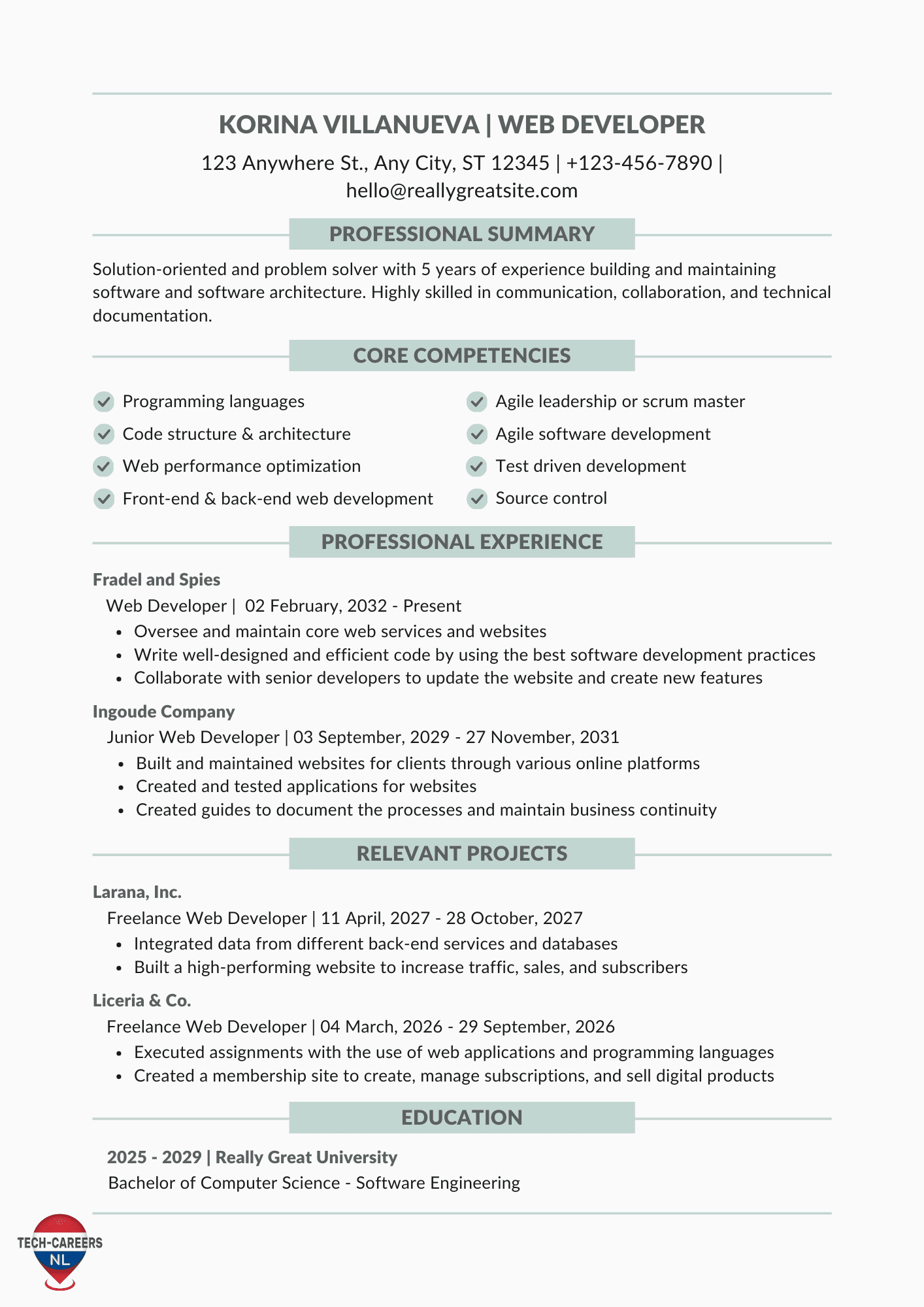 Crafting a Top Tech CV for the Netherlands - Tips & Templates